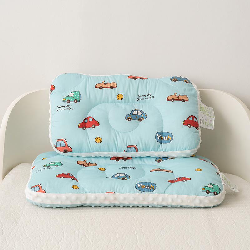 ・詰め物: ポリエステルファイバー・枕芯生地: 綿・対象年齢: 新生児,大児（12-15歳）,幼児期（3-6歳）,中小児（6-12歳）,乳児期（1-3歳）・形状: 異形・重量: 0.5kg以内・カラー: 宝宝巴士,工程恐龙,欢乐小兔,奶味小...