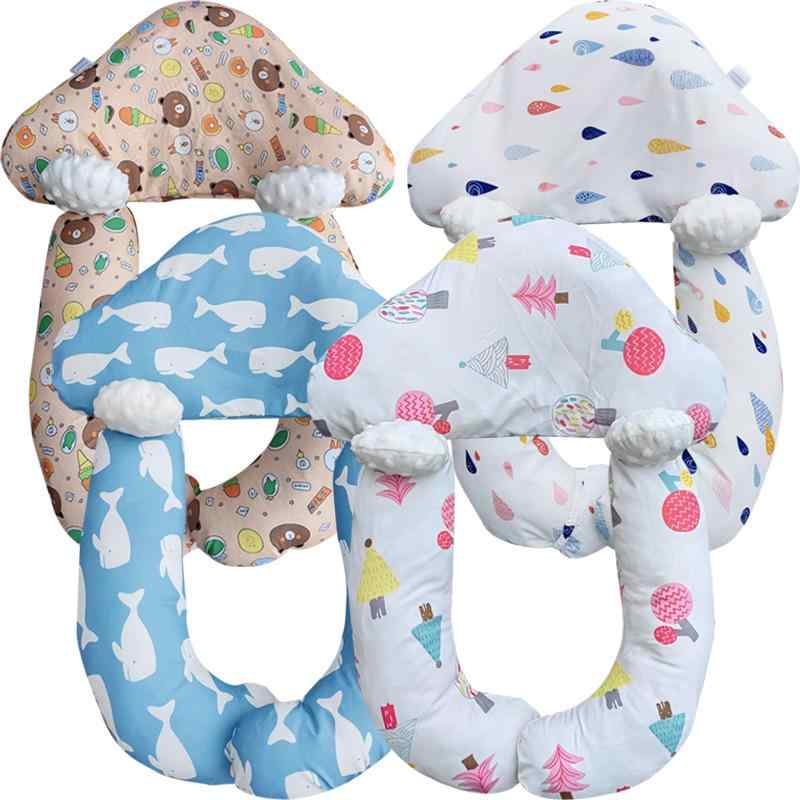 ・詰め物: パールコットン・枕芯生地: ポリコットン・対象: 新生児、乳児期（1-3歳）・形状: 狼牙形状・重量: 0.5kg以内・色: 水滴、大鲸魚・スタイル: モダンシンプル