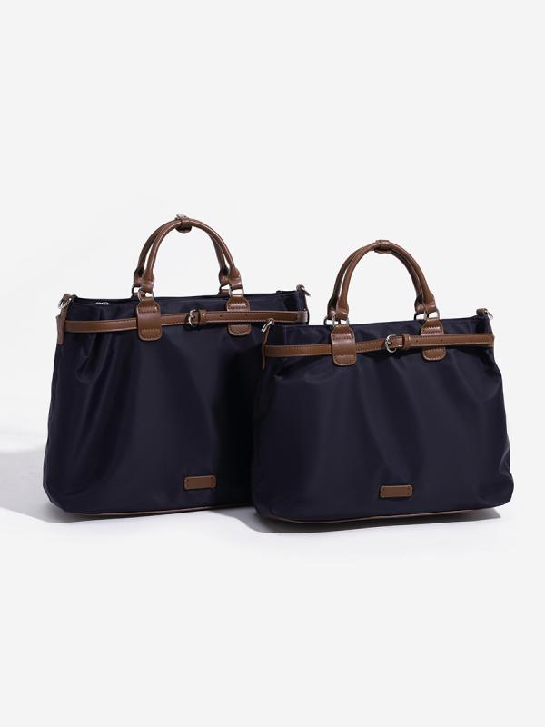 ・カラー: ブラック,オフホワイト,グレー,ネイビー,カーキ,ブラック×ブラウン・サイズ: M,35×11×28cm・素材: ナイロン・内素材: ポリエステル・バッグサイズ: 大・形状: 横型方形・開閉: ジップ・内部構造: ジップ隠しポケ...