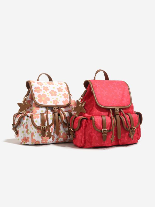 ・カラー: ホワイト,レッド・素材: オックスフォード・裏地: ポリコットン・開閉方式: ドローコード・内部構造: ジッパー隠しポケット,携帯ポケット,カードポケット・硬度: ソフト・サイズ: 31x15.5x31.5cm・機能: 通気性,...