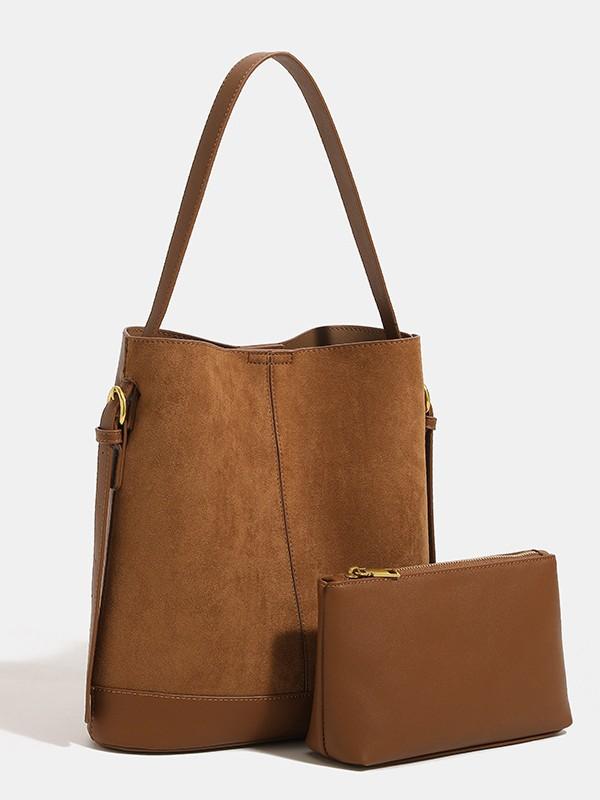 ・カラー: ブラウン・サイズ: 29×8×29cm・スタイル: 欧米レトロ・素材: PU・バッグサイズ: 大・デザイン要素: ステッチ,コントラストカラー,パッチワーク・裏地: ポリコットン・形状: 縦型四角・開閉: マグネット・内部構造:...