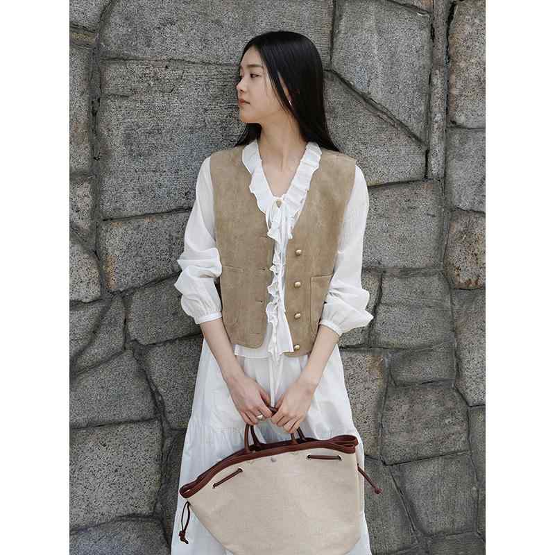 5個セット・タイプ: カーディガン・丈: ショート・襟: Vネック・柄: 無地・ポケット: あり・素材: ポリエステル95%以上・色: ライトカーキ・サイズ: フリー・スタイル: カジュアル・前立て: シングルブレスト・シルエット: ルーズ...