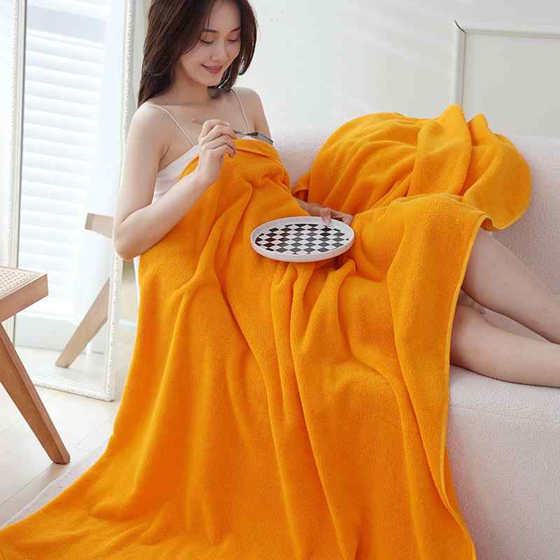 ・素材: コットン100%・重量: 500g以上・カラー: イエロー, ライトグレー, ダークブラウン, パープル, グレー, ホワイト・サイズ: 192×100cm・糸番手: 29S・織り方: 平織, 段差織り