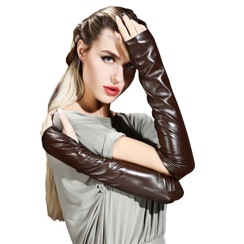 ・素材: 羊革・タイプ: ハーフフィンガー手袋・機能: 保温・カラー: ローズレッド,ブラック・ライニング: ベルベット保暖,シルク保暖・サイズ: S,M,L・対象: 女性・年齢層: 成人・スタイル: ファッション通勤,欧米風,高级感・流行...