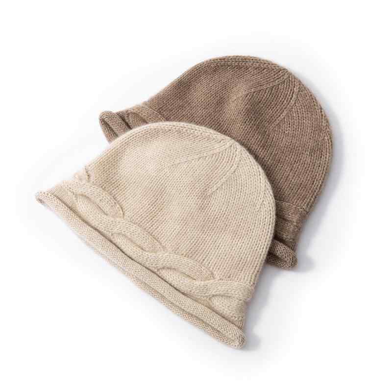 ・素材: カシミヤ・主素材成分: カシミヤ100%・カラー: ベージュ,キャメル・サイズ: フリーサイズ・帽頂形状: 丸頂・帽檐形状: 無檐・機能: 保温・加工: ノンアイロン処理