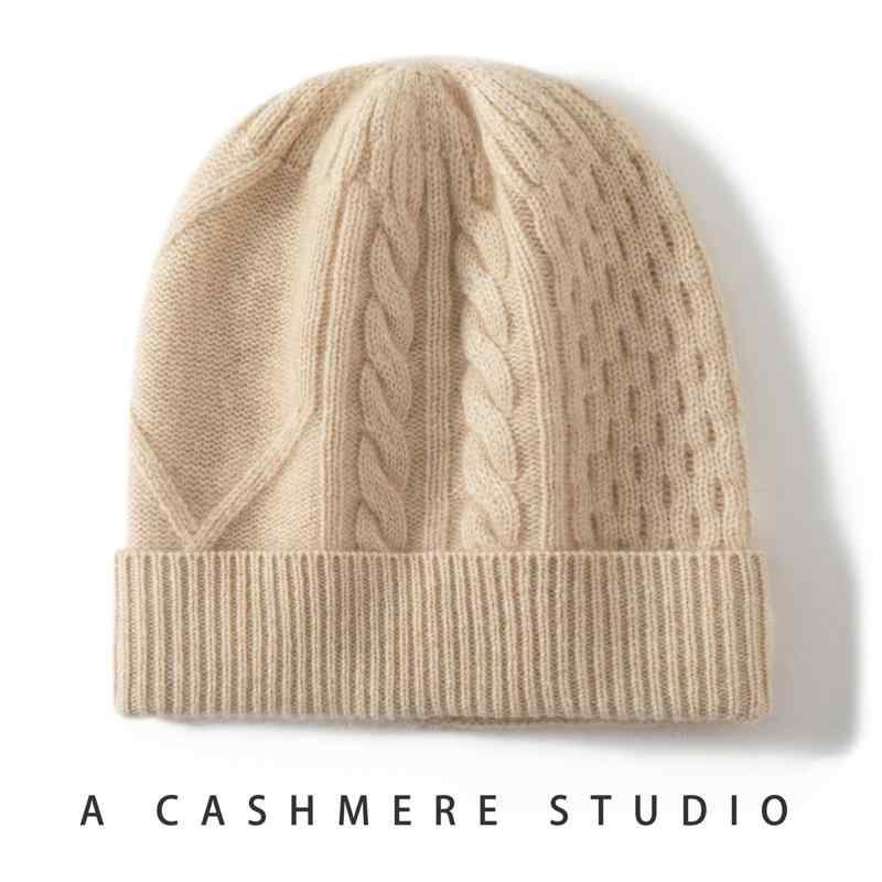 ・素材: カシミヤ100%・色: 青,紫,深灰,浅灰,枣紅,黒・サイズ: フリーサイズ・帽頂形状: 丸頂・帽檐形状: 無檐・機能: 通気,保温,防風,防虫・加工: ニット・スタイル: ファッション通勤,汎用