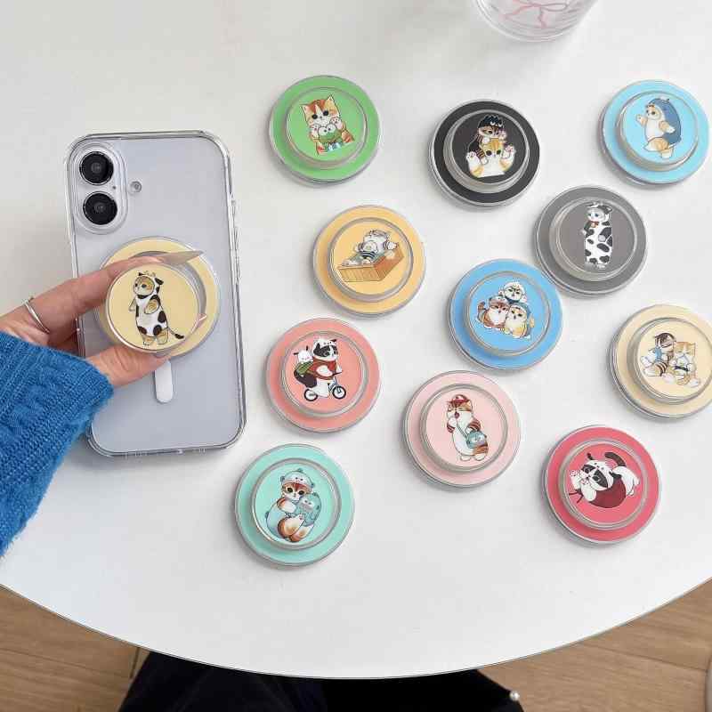 ・タイプ: ラジン支架・カラー: 青緑,ピンク,グレー,ライトピンク,ライトブルー,イエロー・素材: プラスチック・スタイル: カートゥーン