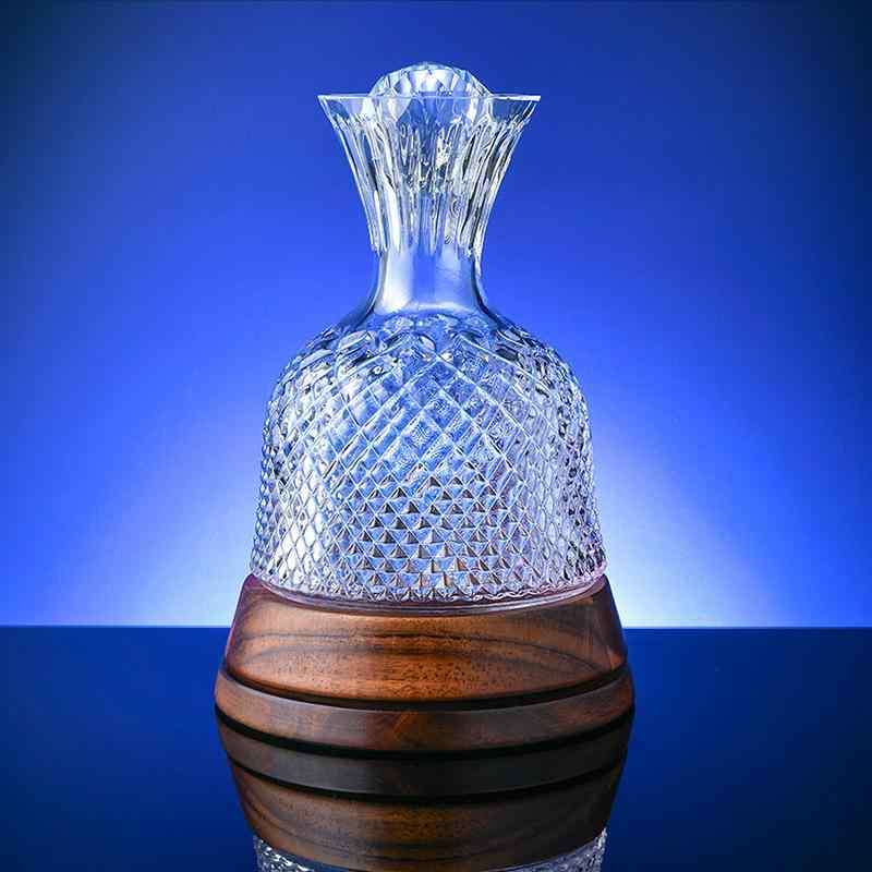 ・素材: ガラス・容量: 1-100ml・重量: 約1.8kg・スタイル: モダンシンプル・色: ホワイト・仕様: アカシアウッド底座デキャンタ、K9クリスタル底座デキャンタ、水晶款/1デキャンタ2グラス+ホワイトダイヤブルゴーニュワイング...