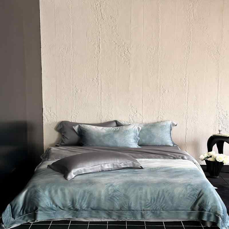 ・糸支数: 60支・染色加工: デジタルプリント・織造加工: プリント・重量: 500g以下（不含）・柄: 植物花卉・款式: ベッドシーツ式・デザイン: 流光島嶼-ピンク,流光島嶼-ブルー,山色新涼-ブルー・サイズ: 標準掛け布団カバー20...