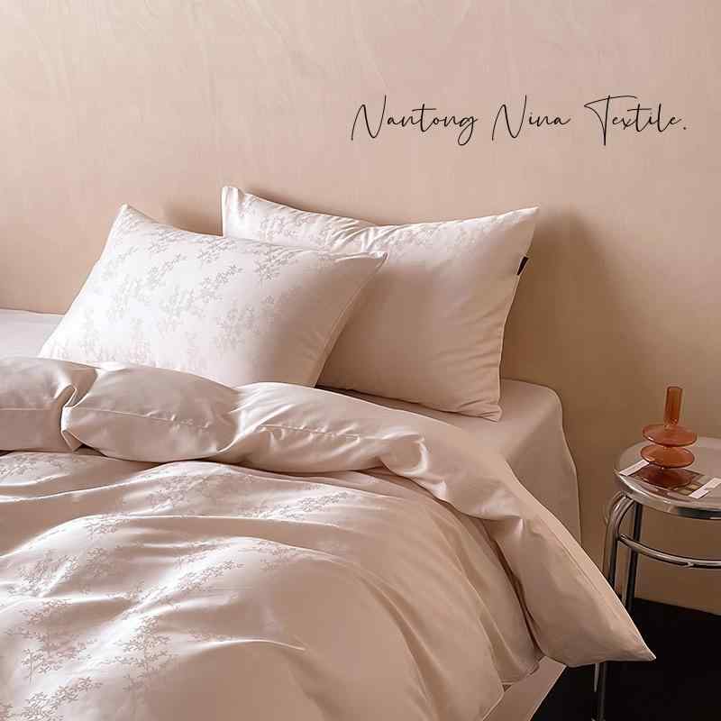 ・素材: 綿100%・生地重量: 500g以下・パターン: 無地・スタイル: ベッドシーツ式・デザイン: 花語清泉,白茶清欢・サイズ: 標準(掛け布団カバー200×230cm,ベッドシーツ245×250cm,枕カバー48×74cm×2),加...