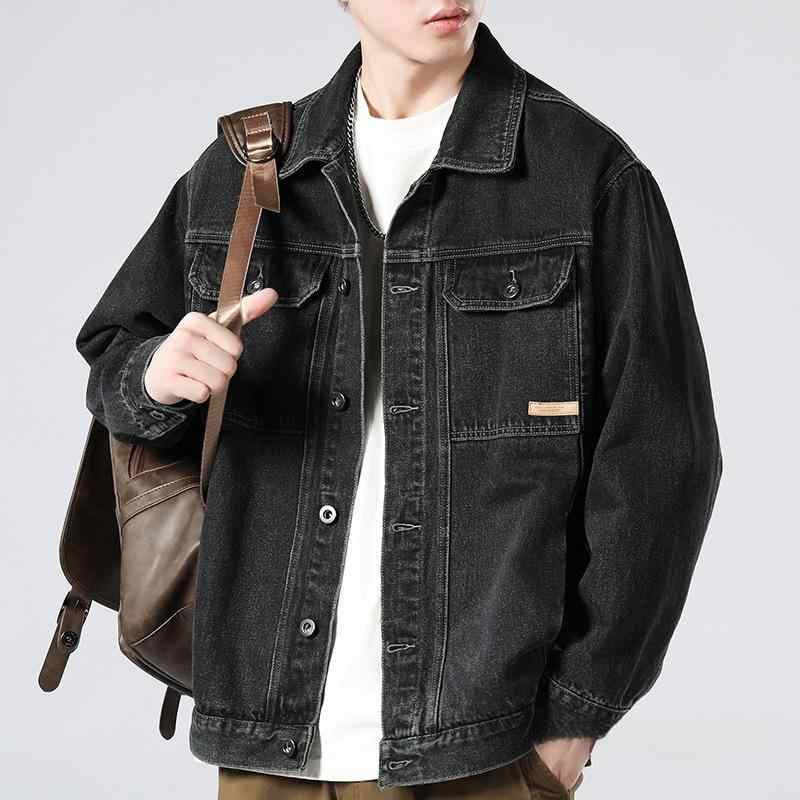 ・スタイル: シンプル・首元: ラペル・前立て: シングルブレスト・厚さ: 普通・素材: コットン・主素材: コットン・装飾: ボタン・裾デザイン: ストレートヘム・加工: ウォッシュ・着用: 外穿・袖丈: 長袖・袖型: ストレートスリーブ...