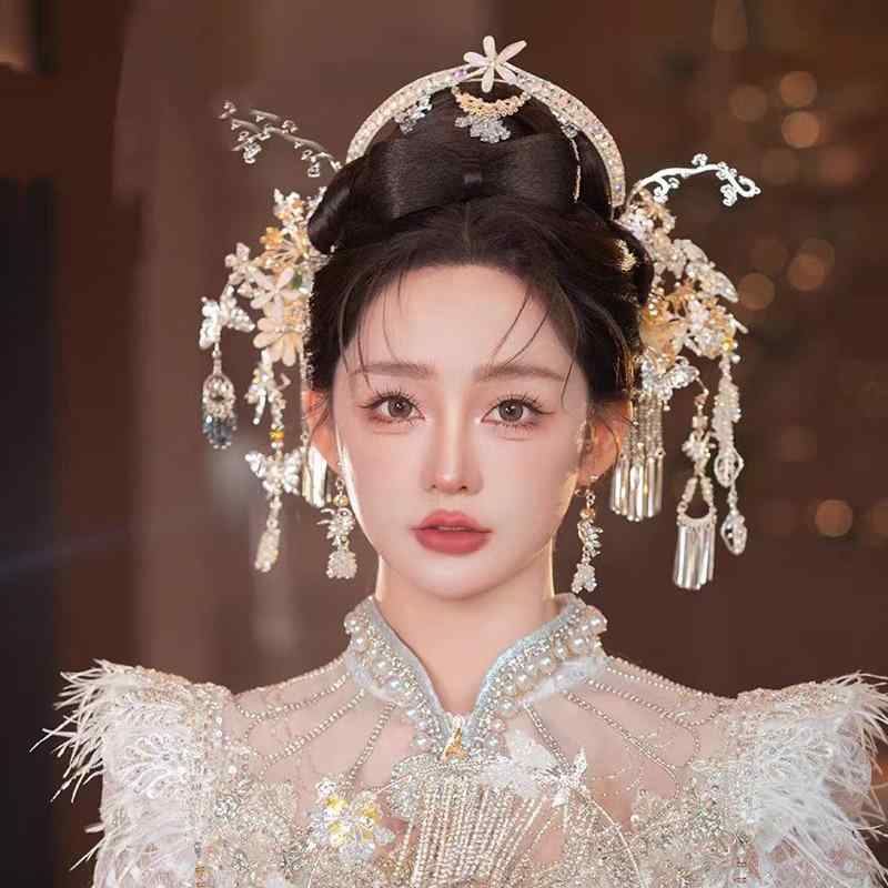 ・素材: 合金・スタイル: レトロ・形状: 花モチーフ・加工: メッキ・カラー: 七件セット