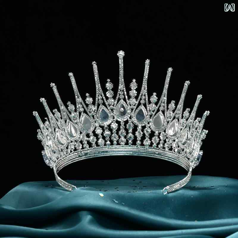 ・スタイル: バロック・性別: 女性・形状: クラウン・加工: ダイヤ装飾・水晶種類: 白水晶・要素: ダイヤモンド