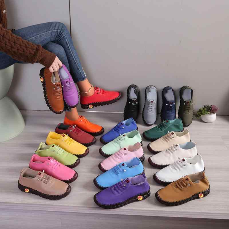 ・スタイル: スポーツ風・トレンドエレメント: スパンコール・トゥ形状: ラウンドトゥ・アッパー素材: 合成革・レザー特徴: ソフトレザー・対象: ユニセックス・ヒール高: 1-3cm・パターン: 無地・カラー: 白,ベージュ,黒,赤,ブラ...