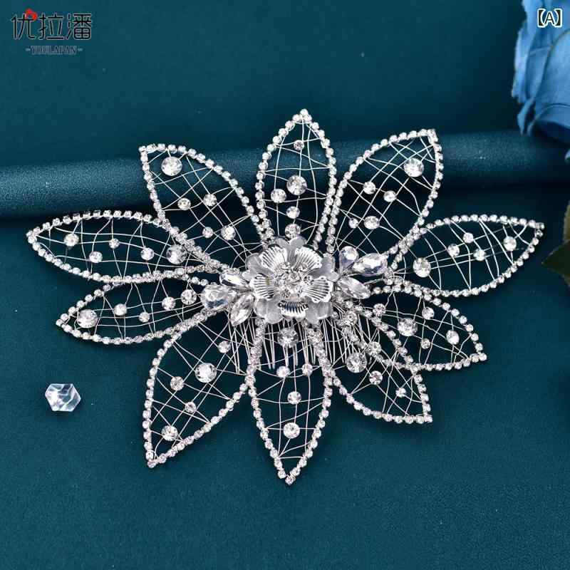 ・素材: ラインストーン、アロイ・スタイル: 女性用・形状: ウェーブ・加工: ハンドメイド・水晶種類: ロッククリスタル・色: シルバー