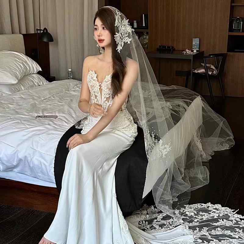 ・素材: チュール・スタイル: 仙女・対象: 女性用・デザイン: 花柄・サイズ: 3×3.5m