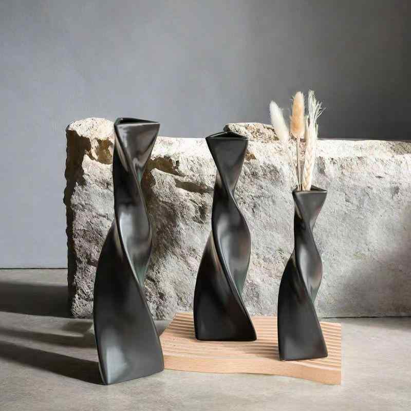 ・素材: セラミック・表面加工: 上釉・スタイル: 現代シンプル・色: ブラック, ホワイト