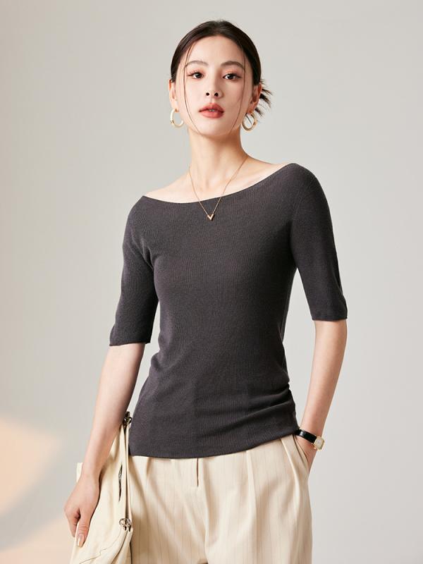 ・素材: テンセル90-95%,シルク30%以下・袖型: 標準袖・シルエット: スリム・着丈: 50-65cm・色: ブラック,ベージュ,ピンク,グレー・サイズ: S,M,L・スタイル: 通勤・ストレッチ: 中程度・袖丈: 半袖・ネックライ...