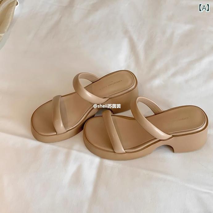 ・カラー: ベージュ,ホワイトベージュ・ヒール高: 6.5cm・サイズ: 34,35,36,37,38,39・アッパー素材: 牛革・製品タイプ: ストラップサンダル・スタイル: ブリティッシュ・トゥ形状: ラウンドトゥ・アウトソール素材: ...