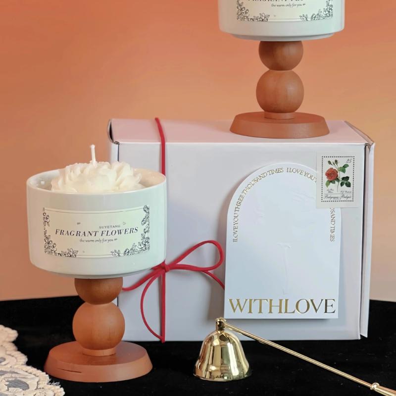 ・素材: 大豆ワックス・加工: 手作り・種類: 無煙キャンドル・形状: カップ型