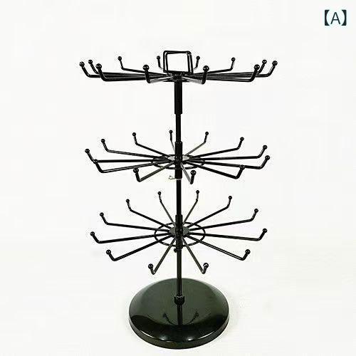 ・種類: ポータブル・素材: 鉄・形状: 3層・色: 黒・サイズ: 24×24×46cm・スタイル: 北欧風・加工: 鉄芸