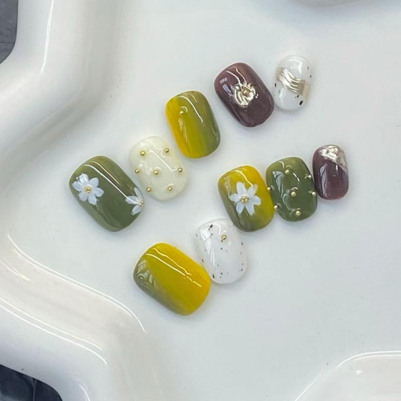 ・サイズ: XS,S,M,L・スタイル: レトロ,中国風,小清新,簡約,軽奢風,ins風・款式: 短款,穿戴式,欧方型・图案: 花朵,棋盤格・対象: 女士