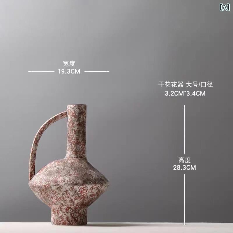 ・素材: セラミック・表面加工: 手描き・スタイル: モダンシンプル・サイズ: A(直径19.3cm, 口径3.4cm, 高さ28.3cm), B(直径19.2cm, 口径3.2cm, 高さ23.7cm), C(直径19.3cm, 口径3....