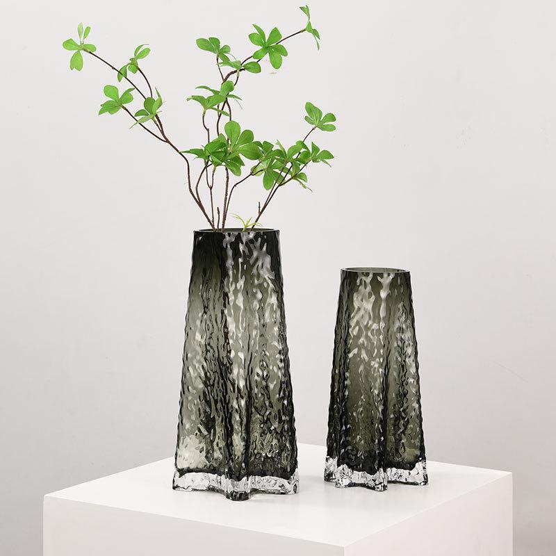 ・素材: ガラス・加工: メッキ加工・サイズ: 透明小,透明大,ブルー小,ブルー大,スモーク小,スモーク大