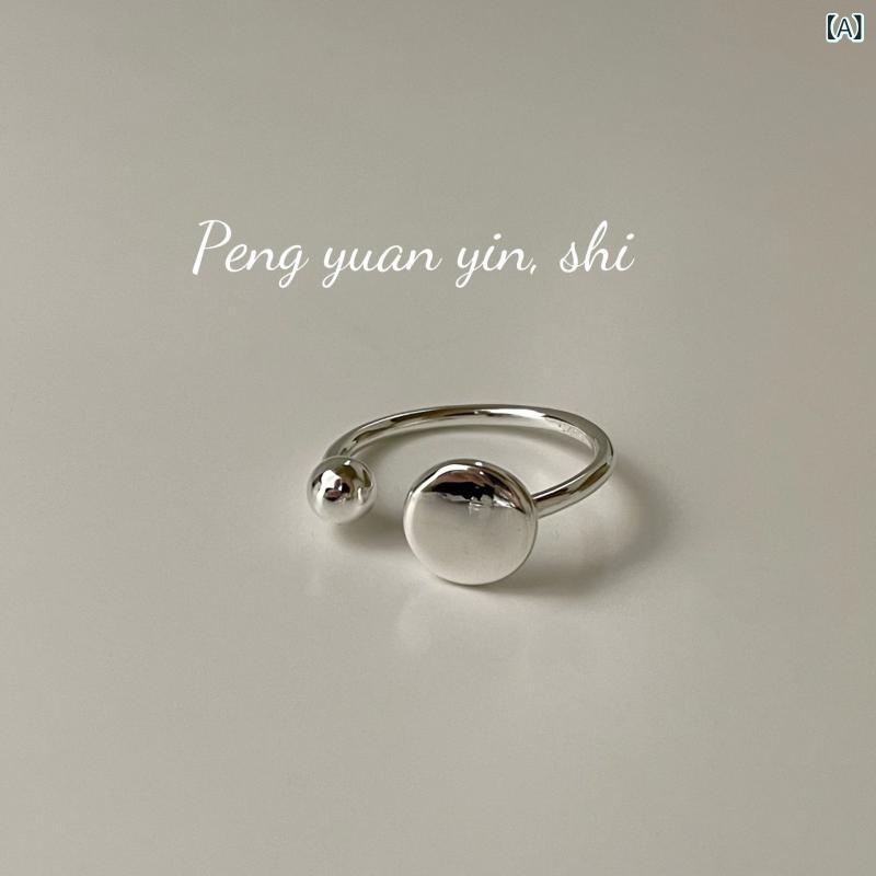 ・素材: 925シルバー・形状: U字型、幾何型・加工: メッキ・色: シルバー・重量: 2.6g・サイズ: 開口調整可能・対象: 男女兼用