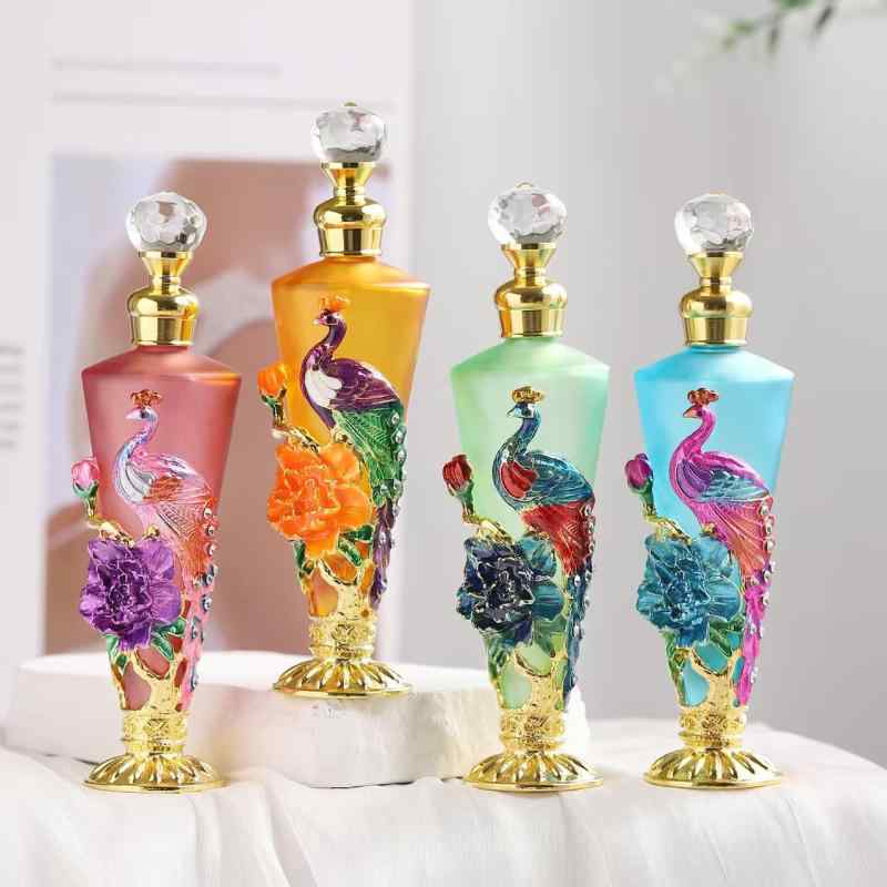 ・容量: 30ml・色: パープル,イエロー,ブルー,グリーン・素材: ガラス・加工: メッキ