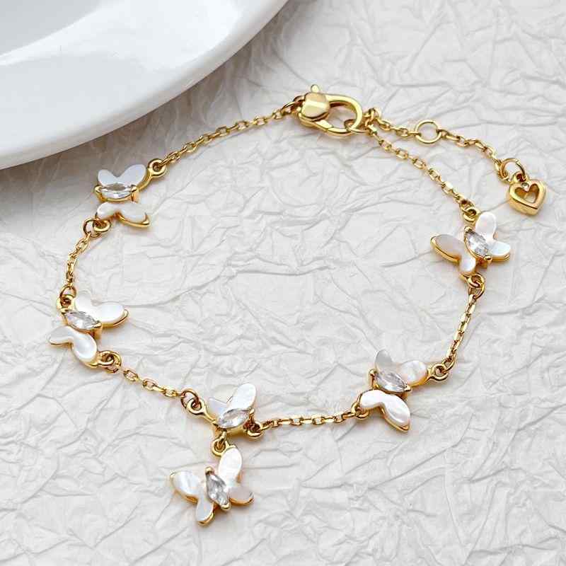 ・素材: メタル・加工: メッキ・形状: 動物モチーフ・流行要素: 蝶・スタイル: スイート・対象: 女性用