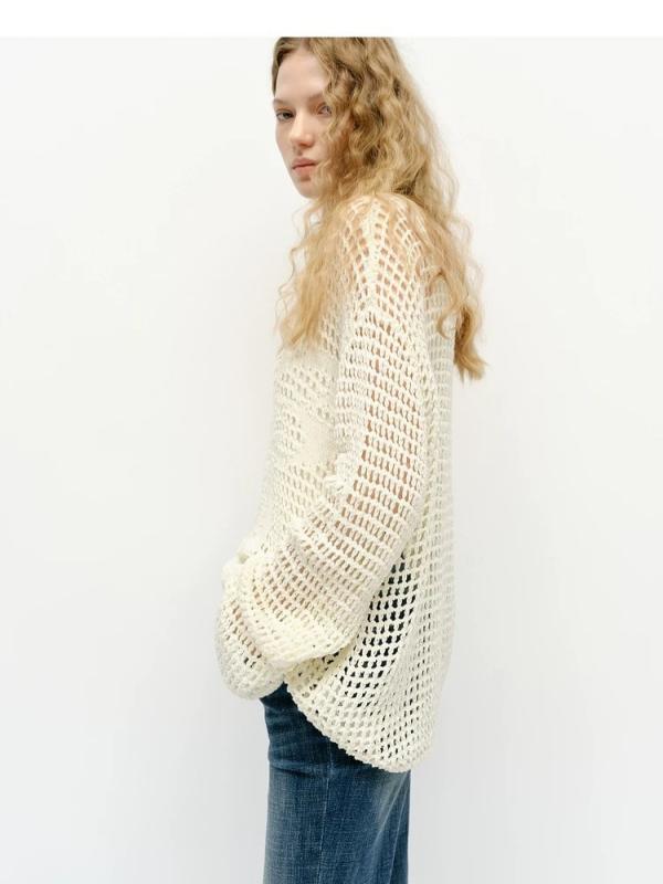 ・素材: リネン・柄: 無地・厚み: 中厚・組み合わせ: 単品・スタイル: プルオーバー・シルエット: ルーズ・袖丈: 長袖・首元: クルーネック・デザイン要素: 斜めカット・着丈: ミドルロング(65cm超80cm以下)・加工: 複合・カ...