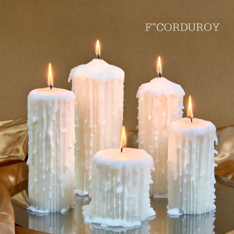 ・素材: 大豆ワックス・色: 白・スタイル: モダン簡約・仕様: 01型,02型,03型,04型,05型,矮小キャンドルホルダー