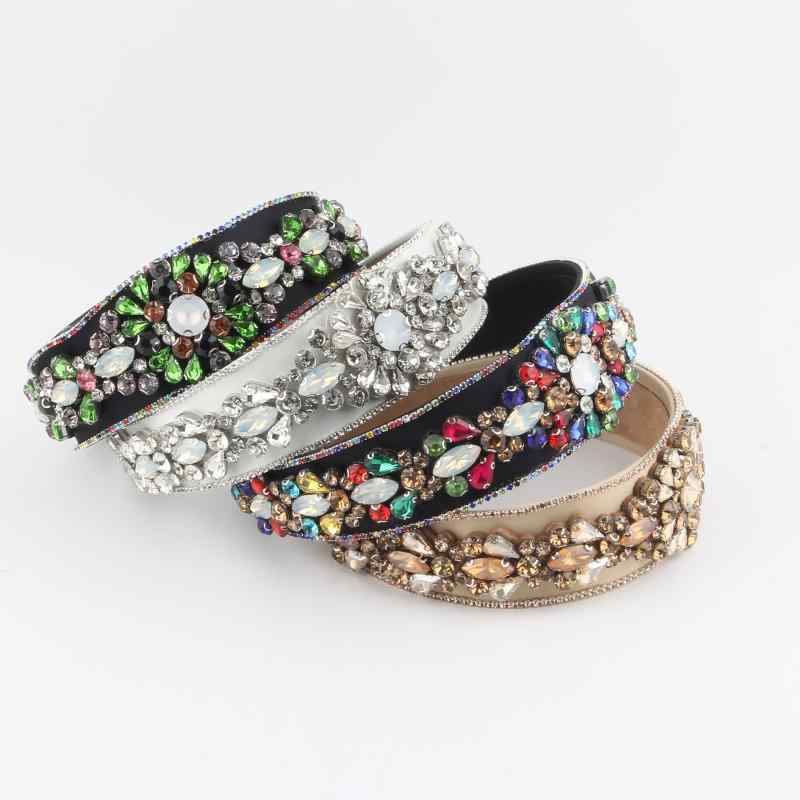 ・素材: 布・加工: ラインストーン・カラー: A, B, C, D・対象: 女性・デザイン要素: 幾何学