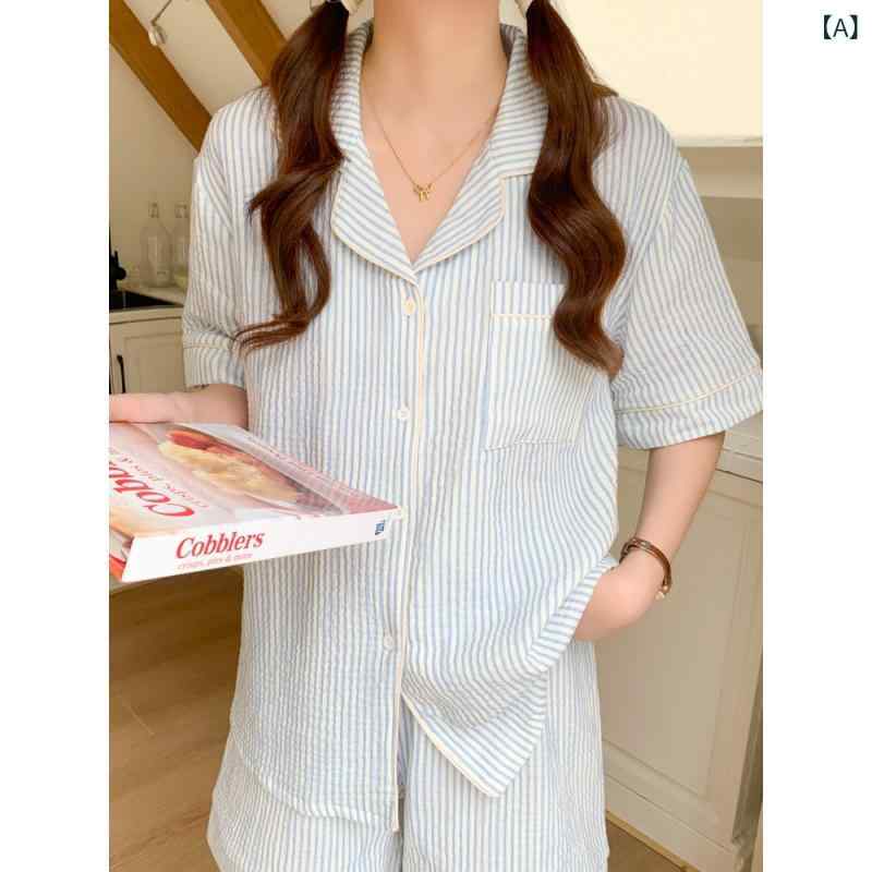 ・素材: コットン・柄: プリント・生地厚さ: 通常・生地重量: 181-200g/平方メートル・襟型: スーツカラー・袖丈: 七分袖・パンツ丈: ショーツ・主素材含有率: 80%-90%・スタイル: シンプル・サイズ: フリーサイズ