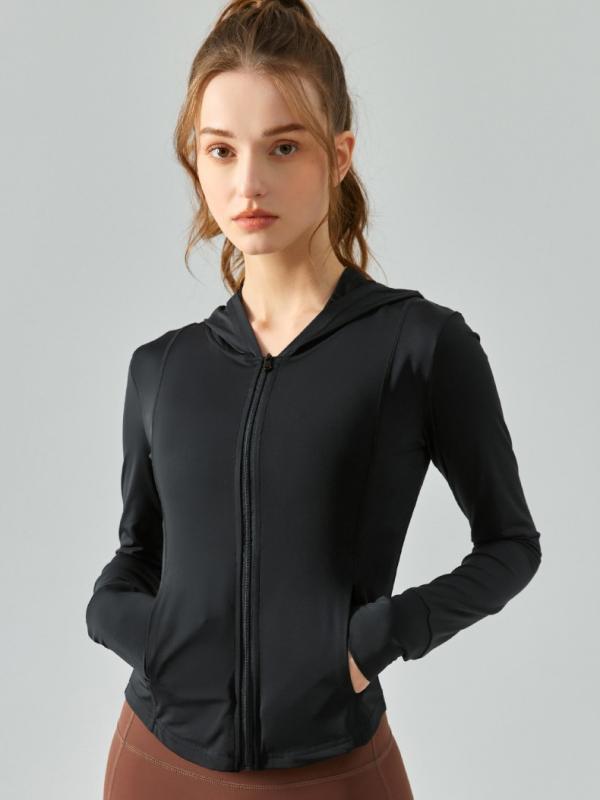 ・袖丈: 長袖・シルエット: スタンダード・タイプ: アウター・着丈: 腹部丈・カラー: 白,黒,アイスブルー,パープル・機能: 通気性・素材: ナイロン/スパンデックス・素材構成: ナイロン88%,スパンデックス12%・サイズ: S,M,...