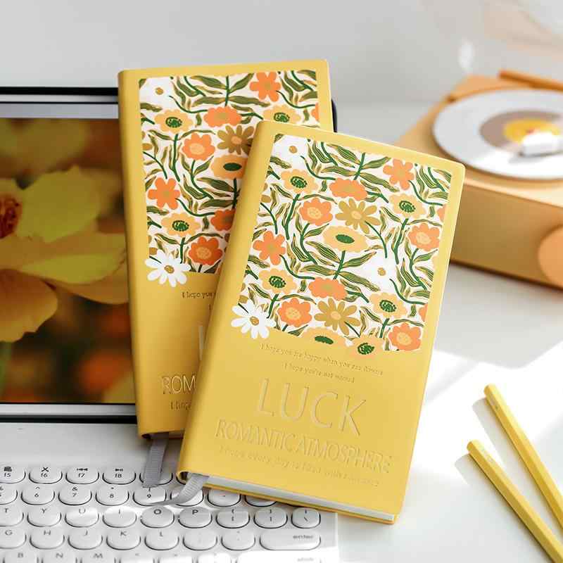 ・表紙素材: PU・表紙カラー: レモンイエロー(LUCK横線),抹茶グリーン(LUCK横線),パールホワイト(LUCK横線)・製本: 無線綴じ・内ページ素材: 100g本白紙・紙張克重: 100g・サイズ: A6・スタイル: クリエイティ...