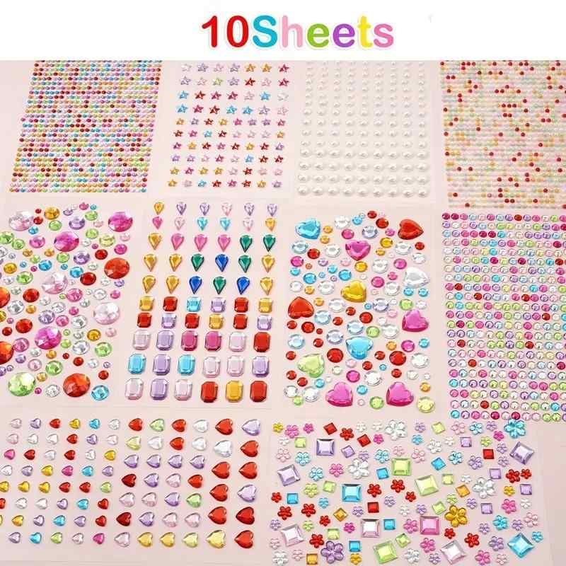 ・素材: アクリル・カテゴリ: カードゥーン・カラー: 10種セット・スタイル: モダンシンプル・素材種類: 紙質