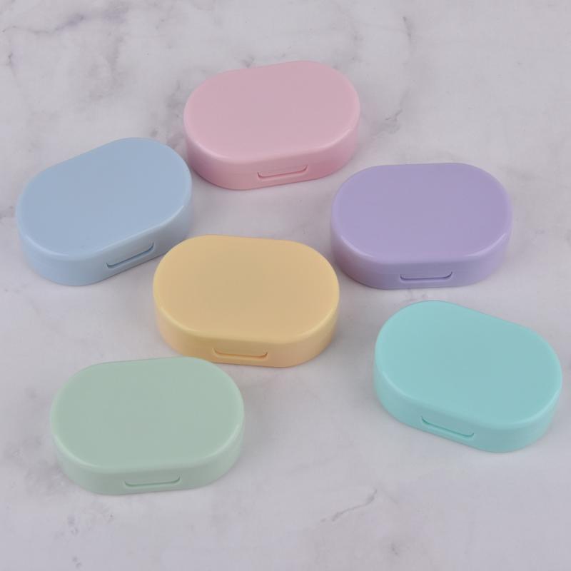 ・素材: プラスチック・用途: コンタクトレンズ・スタイル: 小型ポータブル・色: イエロー,グリーン,湖ブルー,パープル,スカイブルー,ピンク,花柄ランダム