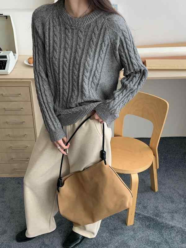 ・色: ピンク,グレー,カーキ・サイズ: フリーサイズ・素材: ポリエステル,ナイロン・柄: 無地・厚み: 厚手・タイプ: 開襟・フィット: ルーズ・着丈: 50-65cm・首元: クルーネック・袖丈: 長袖・袖型: 標準袖・デザイン要素:...
