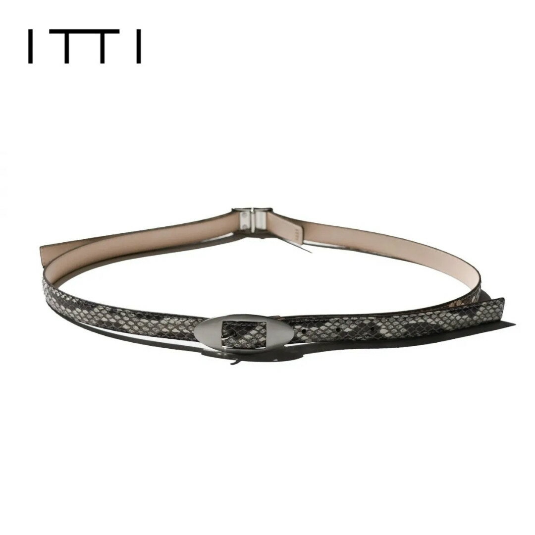 商品説明 素材 レザー サイズ Buckle：H3.0cm × L7.0cm Belt：H2.0cm × L123.0cm × D0.2cm Waist： - 約109.0cm 概要 長年ベルトづくりに携わってきた職人が開発した、特許取得の...