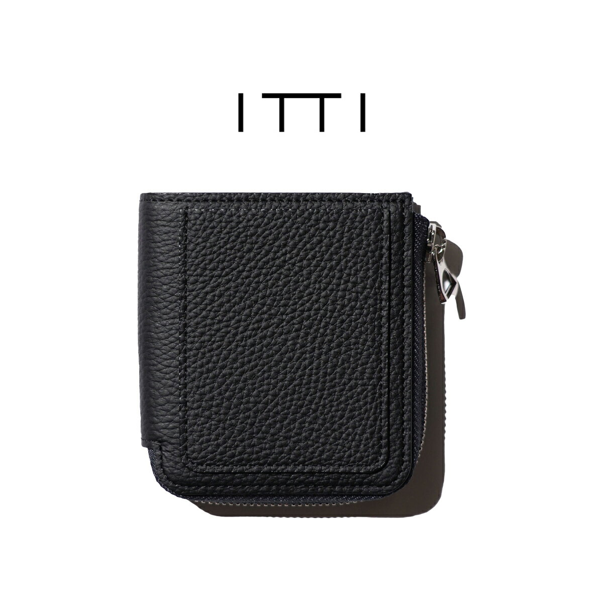 商品説明 素材 レザー 生産国 日本 サイズ ONE SIZE：横9cm 縦10cm 幅2cm 重量90g デザイン L字ファスナー仕様の二つ折りデザインで手軽に収納できるコンパクトなボディが特徴。 カラー BLACK ファッションジャンル...