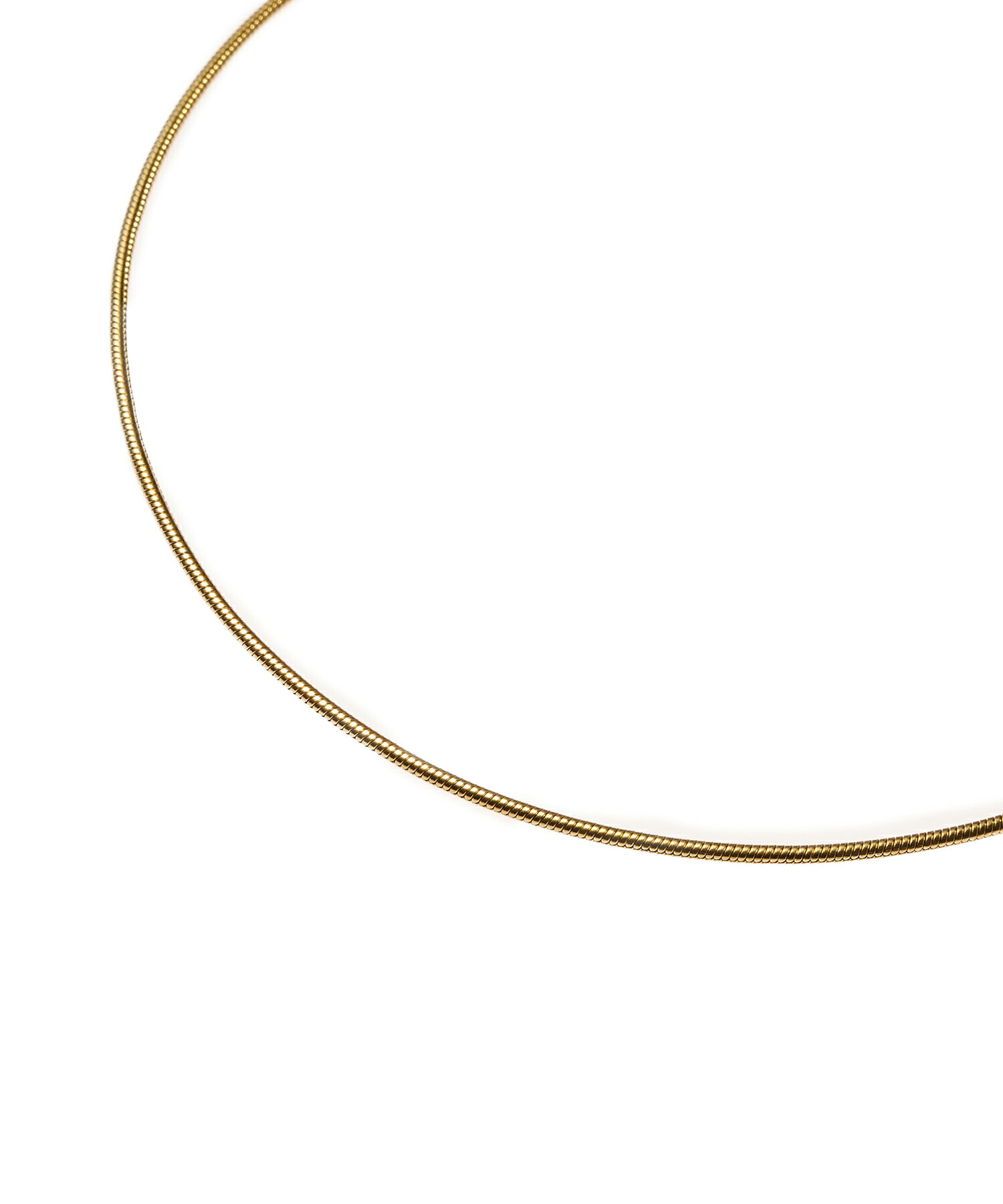 【楽天市場】【送料無料】 [ゴールド]1mmスネークチェーン ネックレス/50cm | CENE セネ せね 金属アレルギー アレルギー対応 さびない 錆びない つけっぱなし サージカル ...