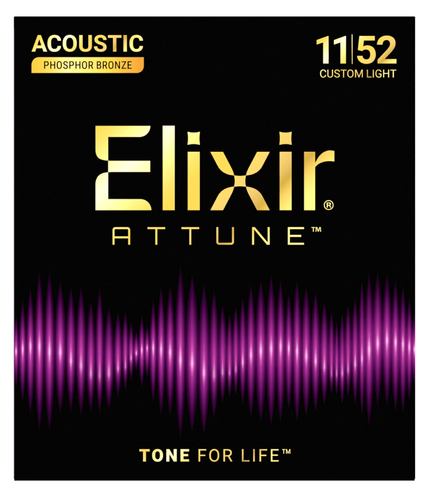 Elixir ATTUNE Strings Elixir史上最もノンコーティングに近いコーティング弦 サウンドが暗くメロウになりがちなこと。タッチフィーリングに特有の「コーティング感 」があること。 これらの要素はコーティング弦にはつきもの...