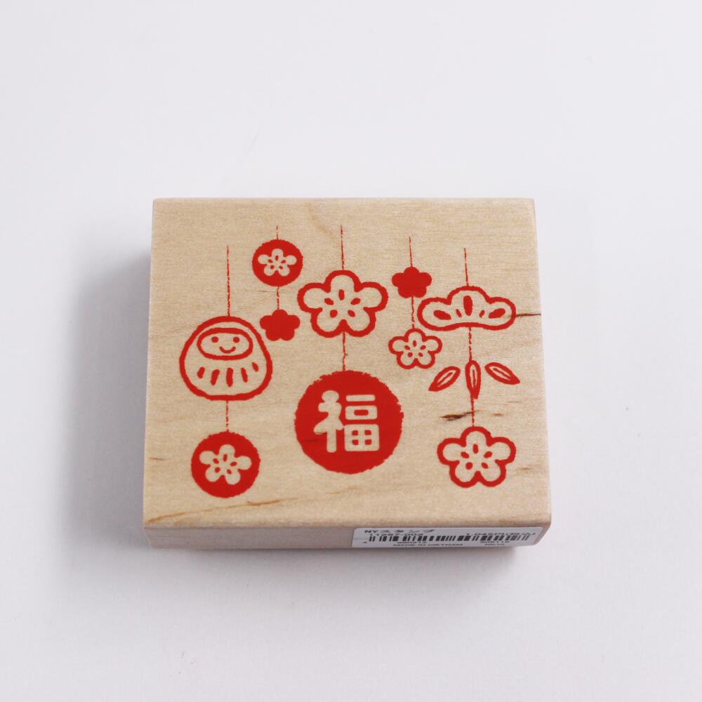 こどものかお NYスタンプ 11287-002 年賀状のワンポイントに ※複数商品購入の場合は、送料が重複して表示させますが、重さ大きさなどを見て送料を修正いたします。※ 使用には別途スタンプ台が必要です。商品サイズ52mm×60mm　高さ...