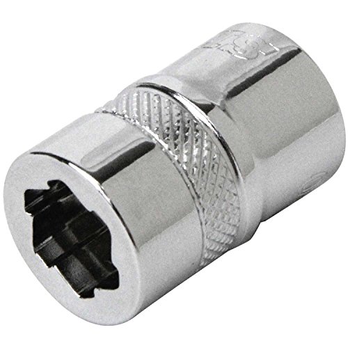 SK11(エスケー11) リムーブソケット S3-10RE サイズ:10×差込角:9.5mm 1個・用途:ボルト・ナットの締め付け、緩め作業・特徴:角が丸くなった、なめたボルトを回せる特殊形状のソケット・サイズ:10mm・差込角:9.5mm...