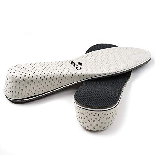 シークレットインソール 高さ4サイズ 【2cm/3cm/4cm/5cm】 インソール 身長アップ サイズ調整 (22.5cm～27.0cm) 通気性 疲れにくい 男女兼用 Muiles (3cm×1組)・お手持ちの靴の中敷きとして使うだけで...