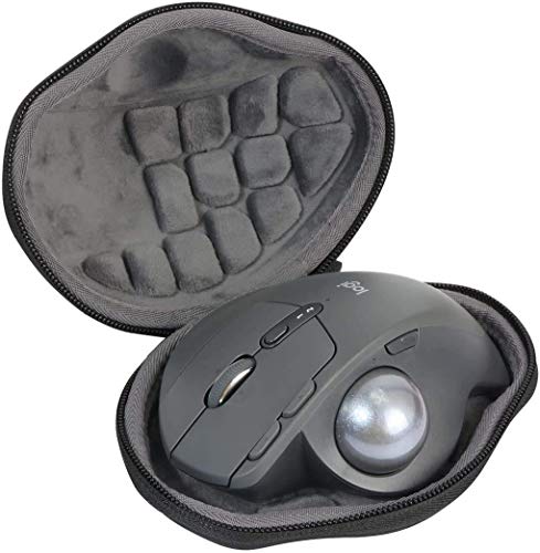 Logicool ロジクール MX ERGO MXTB2d/MXTB1s bluetooth ワイヤレス トラックボール マウス MXTB2 MX ERGO S 便利な ハードケースバッグ 専用旅行収納 ,ブラック-co2CREA (ケース...