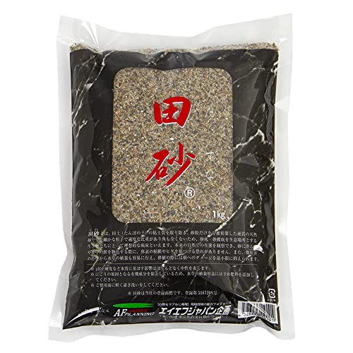 エイエフジャパン企画 田砂 (たずな) 1kg・角が丸く舞あがりにくい天然砂です・コリドラスやドジョウの仲間の飼育に最適です・ヘアーグラスやキューバパールグラスなどの水草にも適していますブランド: エイエフジャパン企画メーカー: エイエフジ...