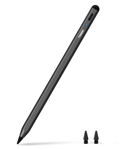 Metapen A8 iPad ペン アップルペンシル代用ペン 2018年～2026年 iPad専用タッチペン 超高感度 極細 Type-C急速充電 ペアリング不要 マグネット吸着 傾き検知 パームリジェクション 軽量 耐摩 初心者/学生/...